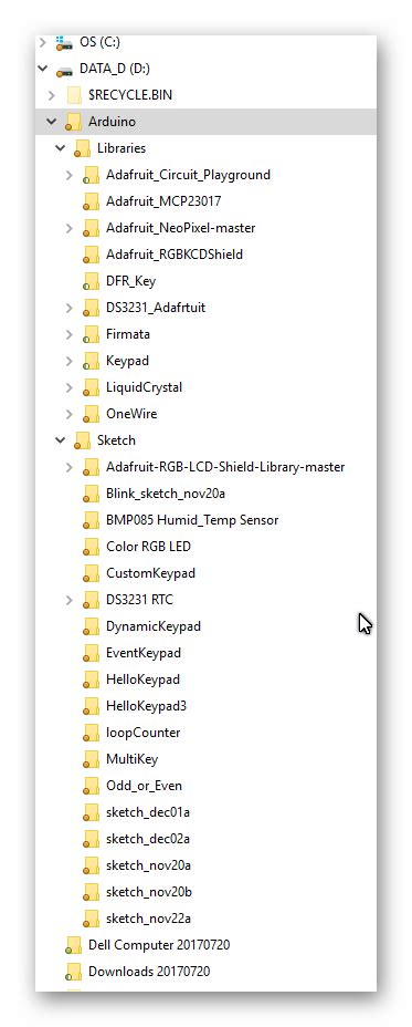 Library Location IDE X Arduino Forum