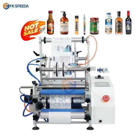 High Performance Semi Auto Labeling System For Small Business Factory