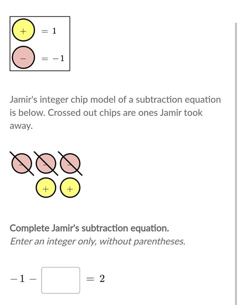 1 1 Jamirs Integer Chip Model Of A Studyx