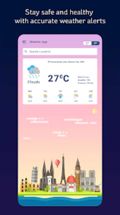 Weather Forecast Pollen Uv For Android 無料・ダウンロード