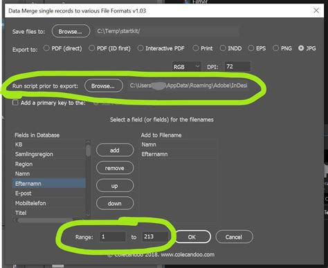 how to repeat batch script for every entry post in adobe community
