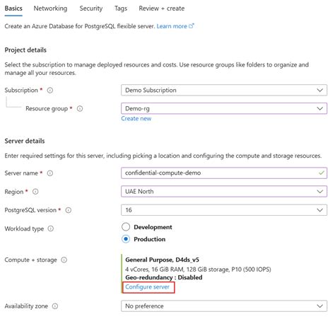 Azure Confidential Computing Azure Database For Postgresql