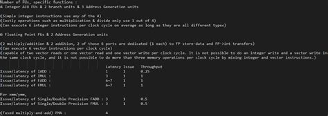assembly - Not sure about the AMD Zen 3 Architecture (functional units, issue time / latency of ...