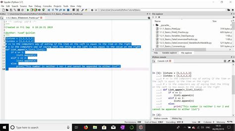 PythonTutorial Basics IfStatement Practice YouTube