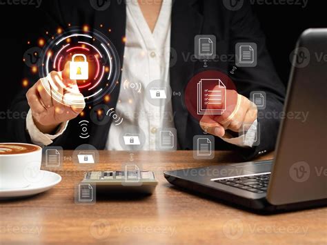 Document Security Concept Document Management System Data Encryption