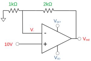 Non Inverting Op Electronics Reference