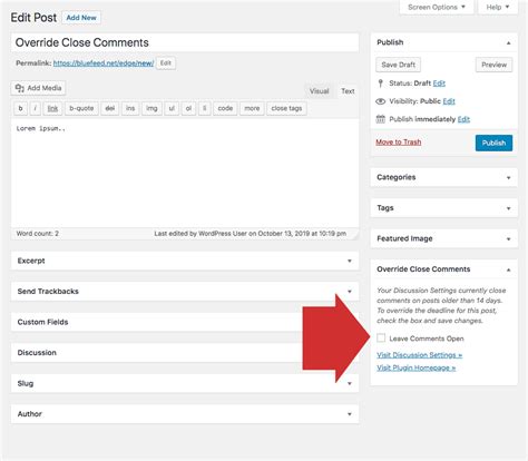 Wordpress Plugin Override Comment Options Perishable Press