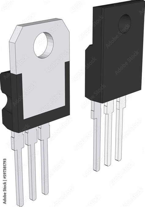 Transistor 3d Vacter Transistor Is A Semiconductor Device Used To Amplify Or Switch Electrical