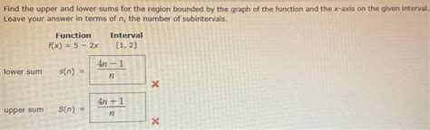 Solved Use Left And Right Endpoints And The Given Number Of Chegg Com
