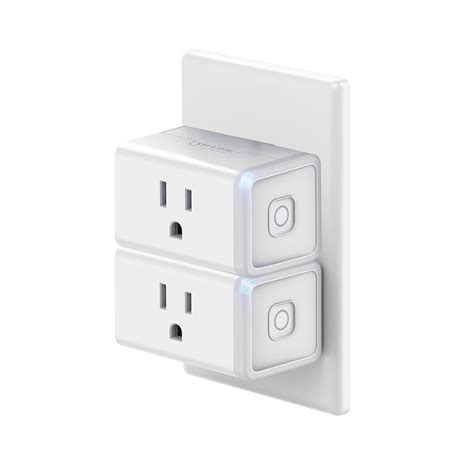 Tp Link Wi Fi Smart Plug Mini Pack Hs Kit The Home Depot