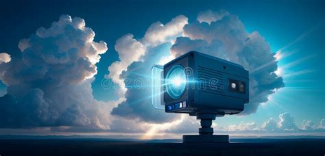 Cloud Technology Cloud Computing Big Data Center Future Infrastructure Digital Ai Concept