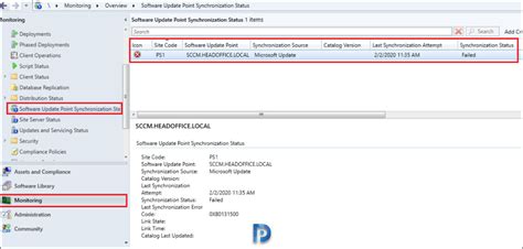 Sup Synchronization Issue The Remote Name Could Not Be Resolved