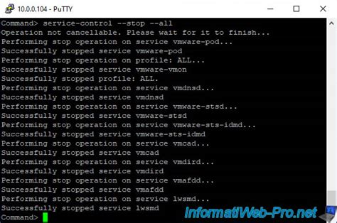 Manage VCenter Server Appliance VCSA Services In A VMware VSphere Infrastructure VMware