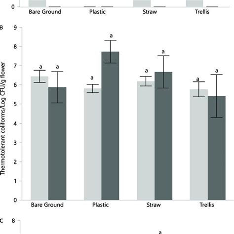 Levels Of E Coli A Thermotolerant Coliforms B And Enterococcus Download Scientific