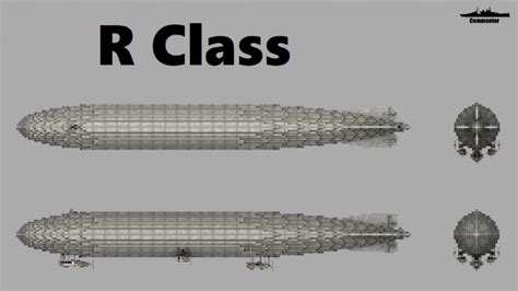 R Class Ww1 Zeppelin L 30 11 Scale Minecraft Map R Class Ww1 Zeppelin L 30 11 Scale Minecraft Map