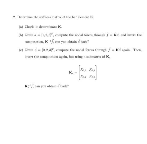 Solved Problem Follow The Procedure In Class Re Derive Chegg