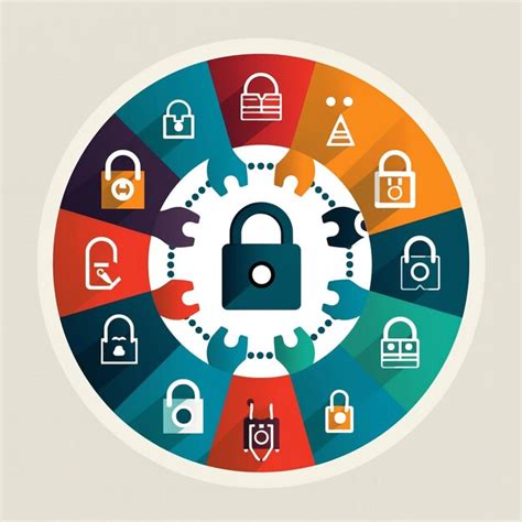 Premium Ai Image Data Security Icon