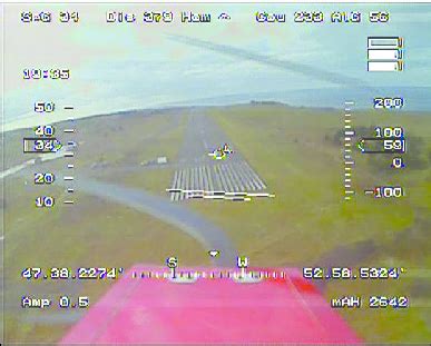 Sample FPV Display With HUD Download Scientific Diagram