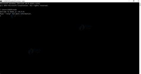 Nodejs Repl Terminal Dataflair