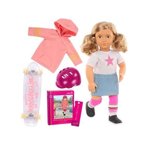 Buy Our Generation Doll Deluxe Doll Ollie With Book Inch Blonde Our Generation World