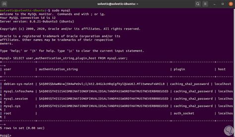 Cómo Instalar Mysql En Ubuntu 2010 Solvetic