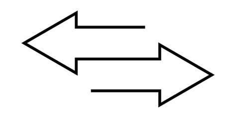 Left Right Arrows Icon Black Transfer Arrows Icon Or Logo Arrows Sign