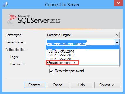 Database How Do I Connect To Some Local DB Server In MS SQL Server Super User