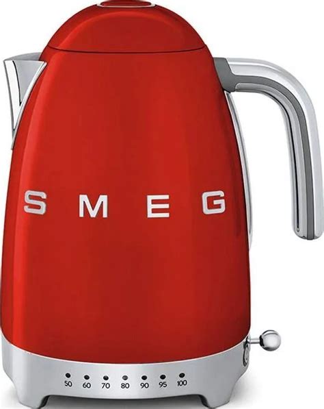 Электрический чайник Smeg KLF04, красный - купить с доставкой по ...