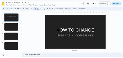 How To Change The Slide Size In Google Slides Tech Junkie