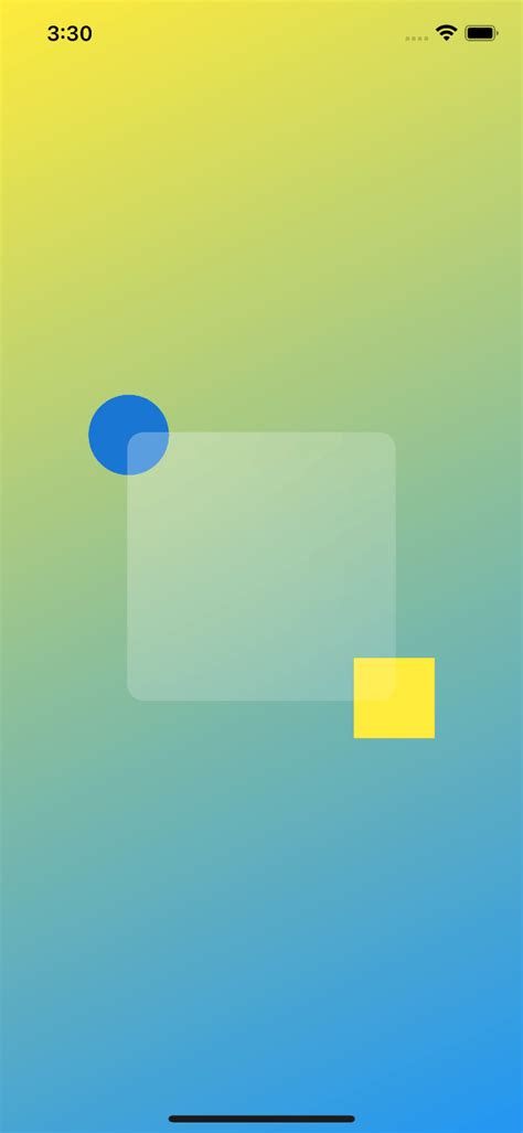 【flutter】glassmorphismを作成した
