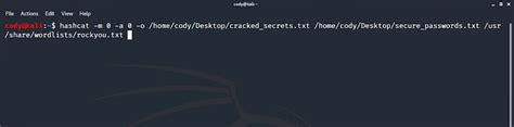 Hashcat Cracking MD And NTLM Hashes