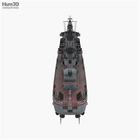 Kotlin Class Destroyer 3d Model Download Warship On