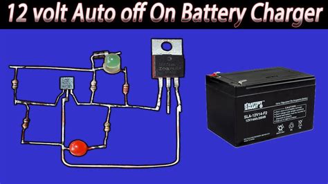 Simple Volt Battery Level Circuit Diagram How To Make Volt Battery Level Indicator