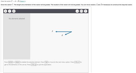 Solved Draw The Vector C A B Figure Draw The Vector C Chegg Com