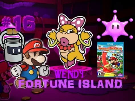 Paper Mario Color Splash Episode 16 Fortune Island Boss 4 Wendy O