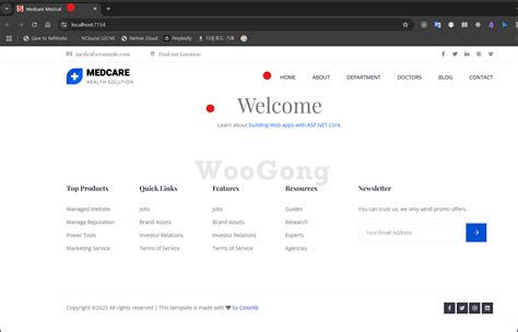 Aspnet Core 무료 템플릿으로 만드는 Aspnet Core Mvc Website 5 Layout Woogongs Blog
