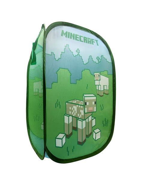 Minecraft Pop Up Mesh Laundry Hamper Rockmans