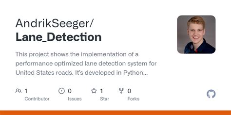 Github Andrikseeger Lane Detection This Project Shows The Implementation Of A Performance