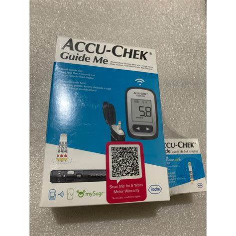 Jual Accu Check Guide Me Meter Free Test Strip Shopee Indonesia