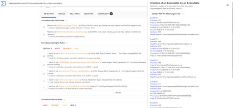 Issue With Creation Of An Executable By An Executable By Frack From Sigma Integrated Rule Set