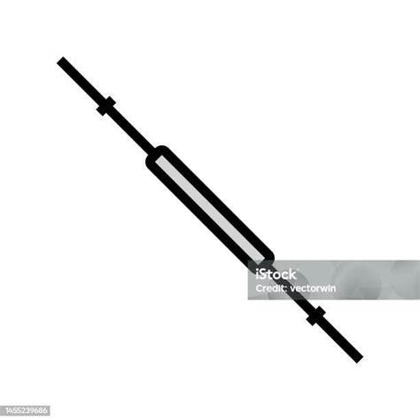 바벨 피트니스 스포츠 컬러 아이콘 벡터 일러스트 레이 션 근육에 대한 스톡 벡터 아트 및 기타 이미지 근육 달리기 덤벨