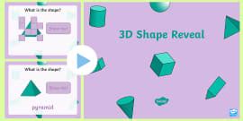 D Shape PowerPoint Pack Teacher Made Twinkl
