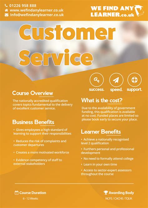 Customer Service Level 2 We Find Any Learner