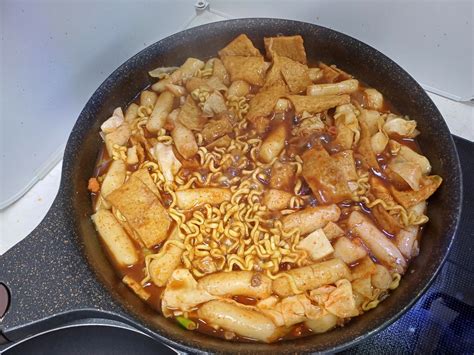 라볶이 만들기 짜장라볶이 레시피