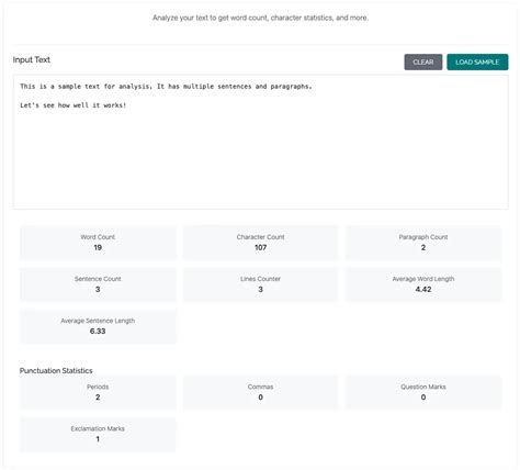 Text Analyzer Online Realtime Counter And Advanced Text Statistics