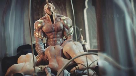 Rule 34 Atreus League Of Legends Bara Big Muscles Helmet League Of