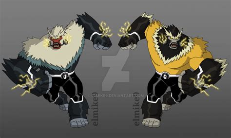 Shocksquatch By Elmike9 On Deviantart Ben 10 Comics Ben 10