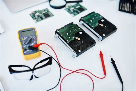 An Indispensable Tool In The World Of It A Multimeter Testing The