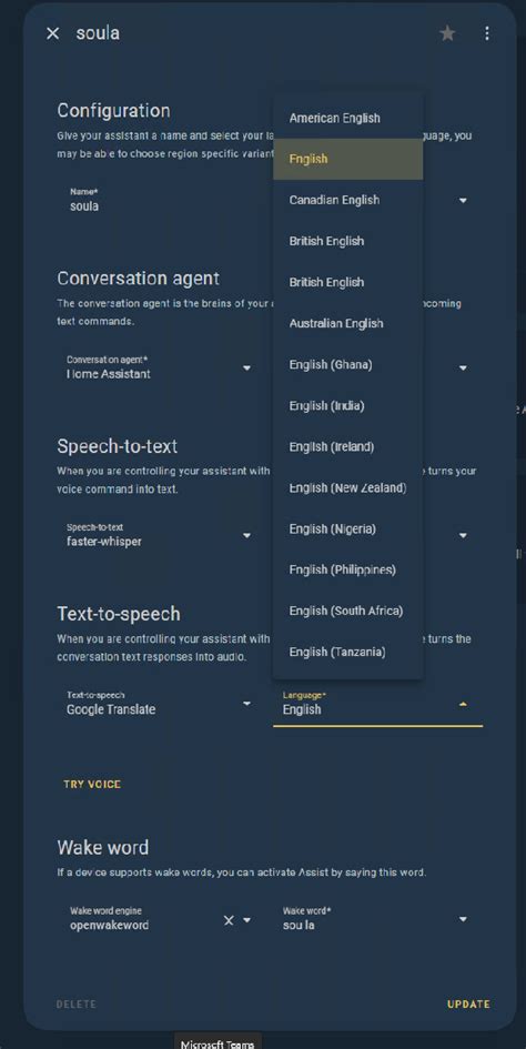 Tts Voice Assistant Voice Assistant Home Assistant Community