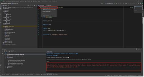 运行dockerfile报错 · Issue 54 · Stulzqazure Openai Proxy · Github